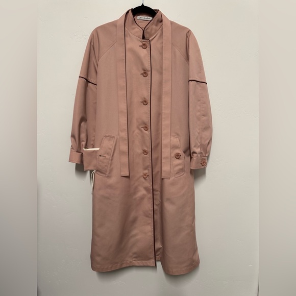 misty harbor | Jackets & Coats | Vintage Misty Harbor Mauvepink Trench ...